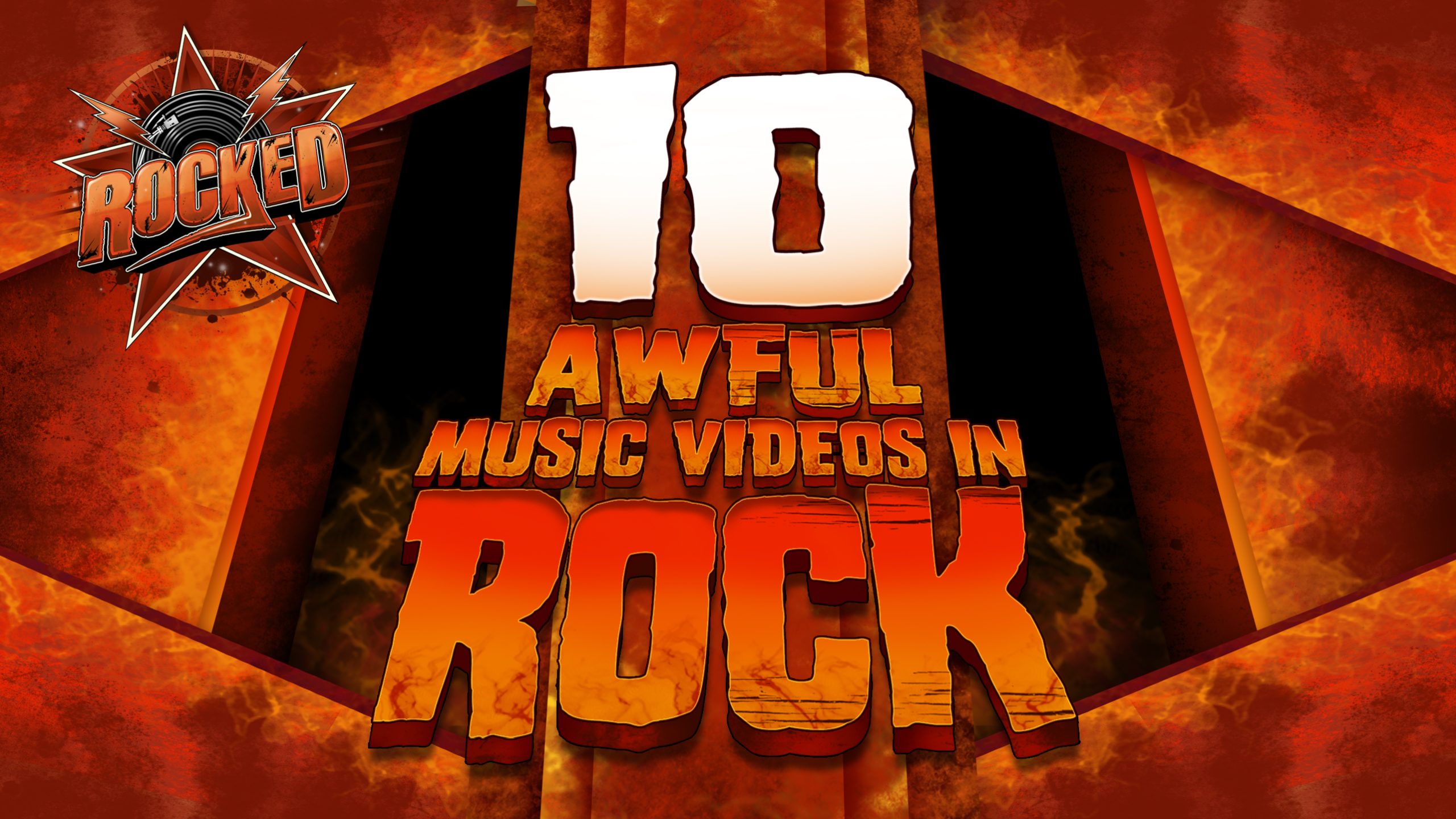 10 Awful Music Videos In Rock | Rocked