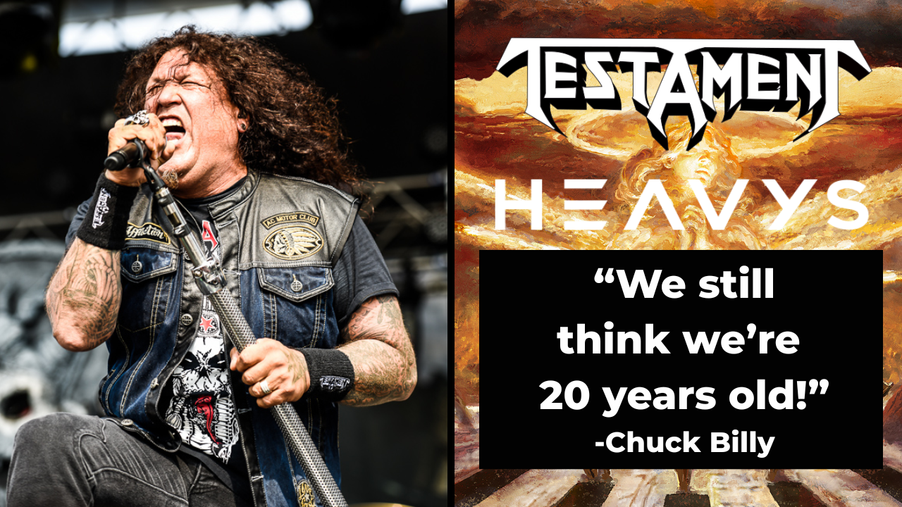 Chuck Billy of TESTAMENT Talks Touring, New Music, More - Rocked